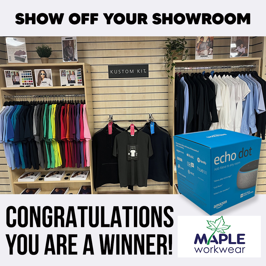 Show us your showroom | Maple Workwear